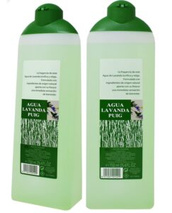 2 agua lavanda cologne 750ml/25.5oz.