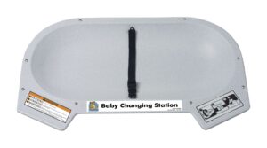 koala kare kb112-01re recessed countertop baby changing station