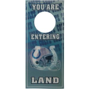 nfl indianapolis colts 3d door hanger