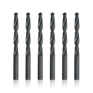 drill america 12.80mm high speed steel drill bit (pack of 6), dwdmm series