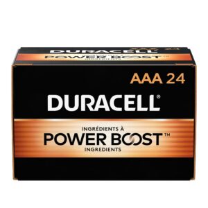 duracell coppertop aaa alkaline batteries (2768002)