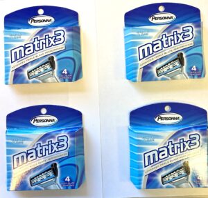 personna matrix3 - 16 blades (4 x 4 pack)