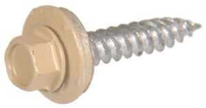 hillman 35286 self-piercing sheeters screw tan 40 count (pack of 1)