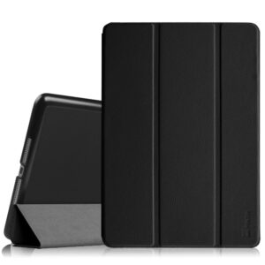 fintie slimshell case for ipad air 9.7" - lightweight stand smart protective cover with auto sleep/wake feature for ipad air 2013 model, black