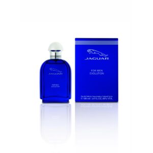 jaguar evolution eau de toilette spray for men, 3.4 ounce