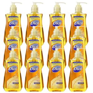 dial gold with moisturizer antibacterial hand soap 7.5 oz (pack of 12)