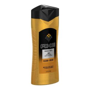 axe, shower gel, snake peel - 16 ounce, 3 pack