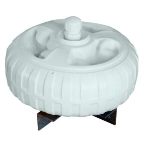 dock edge 95-077-f / dock edge inflatable dock wheel - 18" - white