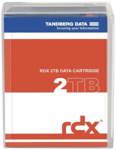 tandberg rdx quikstor - rdx x 1-2 tb - storage media, black (8731-rdx)