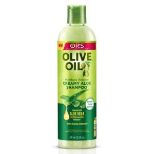 ors olive oil shampoo creamy aloe 12.5 ounce (369ml) (3 pack)