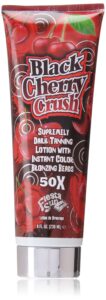 fiesta sun black cherry crush dark tanning lotion