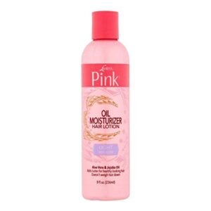 luster's pink light oil moisturizer hair lotion 8 oz