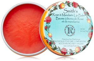 rosebud smith's lip balm, rose and mandarin, 0.8 ounce