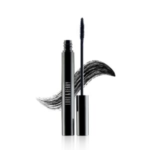 lord & berry back in black liquid lightweight lash mascara black for volume and length, long lasting moisture, great for short lashes eye makeup, cruelty free, 0.6 oz, deep black