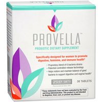 provella probiotic dietary supplement tablets, 30 tabs (pack of 2)