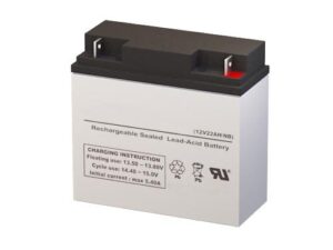 sigmastek sp12-22hr replacement battery - 12 volt 22ah nb terminal by sigmastek