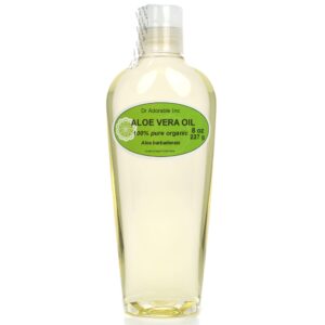 dr adorable - 8 oz - aloe vera oil - 100% pure natural organic