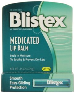 blistex medicated stick, blistex medicated stick, 0.15 ounce (pack of 3)