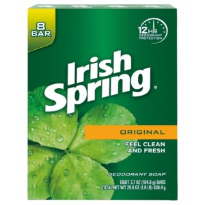 irish spring deodorant soap original - 8 ct