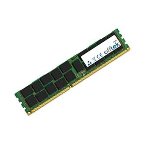 offtek 8gb replacement memory ram upgrade for dell poweredge t320 (ddr3-8500 - reg) server memory/workstation memory