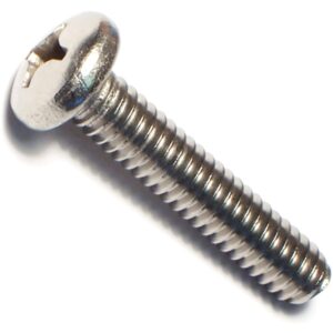 hard-to-find fastener 014973200220 phillips pan machine screws, 1/4-20 x 1-1/4, piece-12