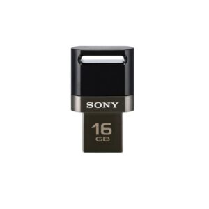 sony 16gb microvault usb flash drive for smartphone (usm16sa1/b)