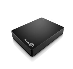 seagate backup plus fast 4tb portable external hard drive usb 3.0, black (stda4000100)