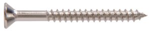 the hillman group 1216 8 x 1-1/4 in. nickel plated flat head phillips wood screw 30-pack