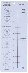 prestige medical pain assessment card, 0.3 ounce