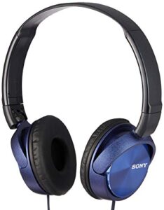 sony dynamic closed-type headphones mdr-zx310-l blue