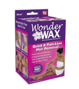 wonder wax hair removal wax, 5 ounce