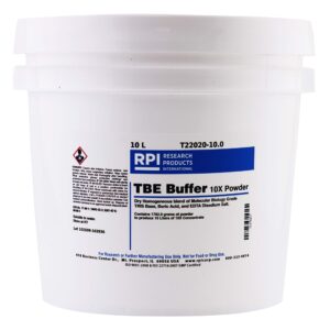 tbe buffer [tris-borate-edta], 10x powder, 1702.9 grams of powder makes 10 liters of solution