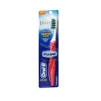 oral-b pulsar toothbrush medium regular, pack of 4