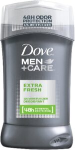 dove men+care deodorant stick, extra fresh, 3 ounce (pack of 3)