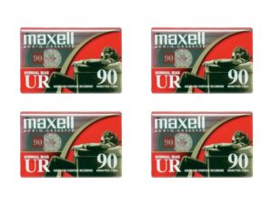 maxell normal bias ur-90 (20-pack) standard size cassettes