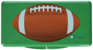 uber mom wipebox, green football