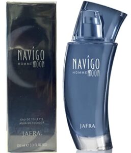 jafra navigo homme moon eau de toilette 3.4 fl oz