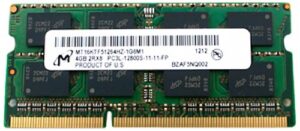 hp 8gb (1 x 8gb) pc3l-12800 ddr3l-1600 sodimm for notebooks [pn: 693374-001/693374-005]