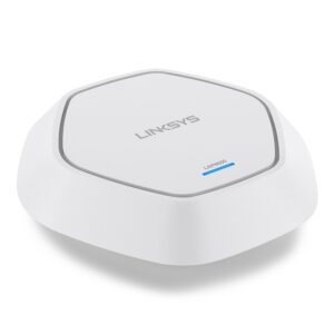 linksys lapn600: wireless business access point, wi-fi, dual band 2.4 + 5 ghz n600, poe, range extension via wds and workgroup bridge (white)