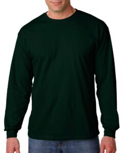 gildan t-shirts g5400 gd l/s tee forest 2xl