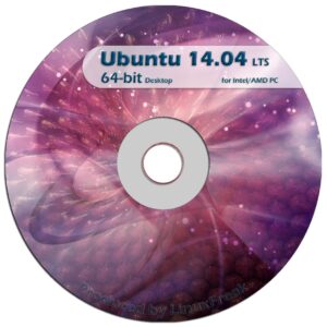 ubuntu linux 14.04 64 bit desktop live dvd lts -replace windows