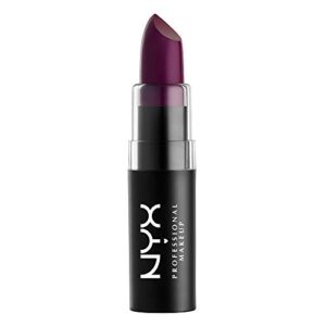 nyx professional makeup matte lipstick - aria (violet)