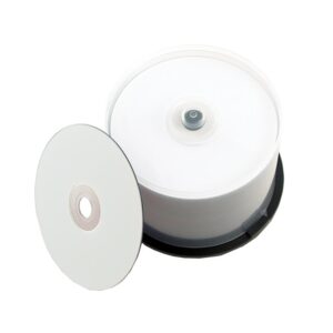 verbatim dvd-r 4.7gb 16x datalifeplus white inkjet printable - 50pk spindle