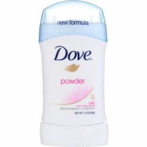 dove deodorant powder invisible solid 1.6oz (2 pack)