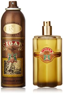 remy latour cigar 2 piece gift set for men (eau de toilette spray, deodorant spray)