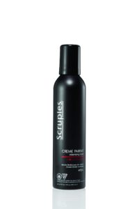 scruples creme parfait volumizing foam - rich & weightless styling foam for ultimate smoothing control, hydration and frizz-free hold - alcohol-free volume hair mousse for fine to thick hair (8.5 oz)