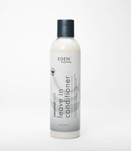 eden bodyworks coconut shea leave-in conditioner | 8 oz | moisturize, define curls, add shine - packaging may vary