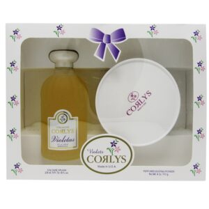 corlys violet baby cologne and perfumed dusting powder