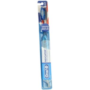 oral b indicator toothbrush, soft, 1 count (pack of 3)