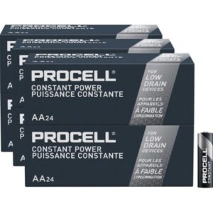 aa duracell procell alkaline batteries box of 144 pc1500 pc-1500